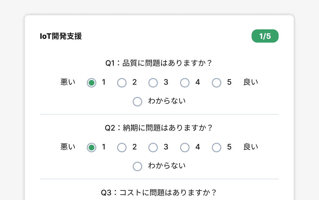 機能一覧 - PJ Insight