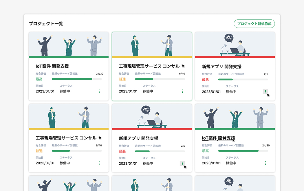 機能一覧 - PJ Insight